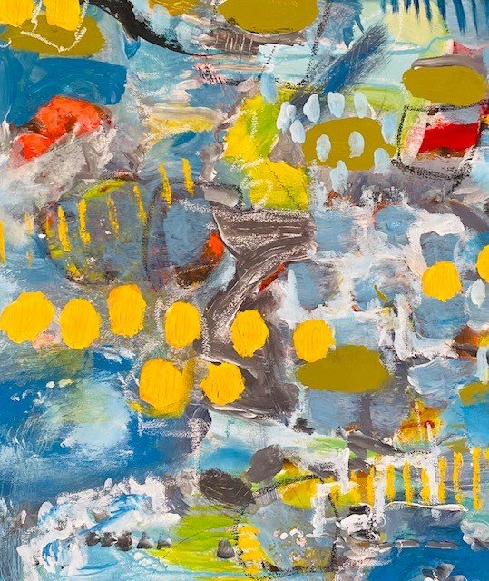 Artwork - Wetlands [Blue] - Tony Williams Artist